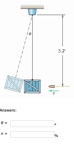 Solved The ballistic pendulum is a simple device to measure | Chegg.com