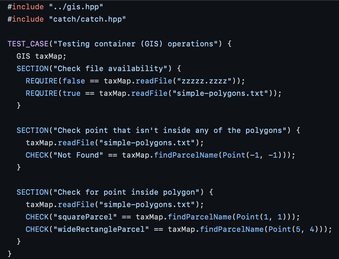 Project overview: Geographic Information Systems | Chegg.com