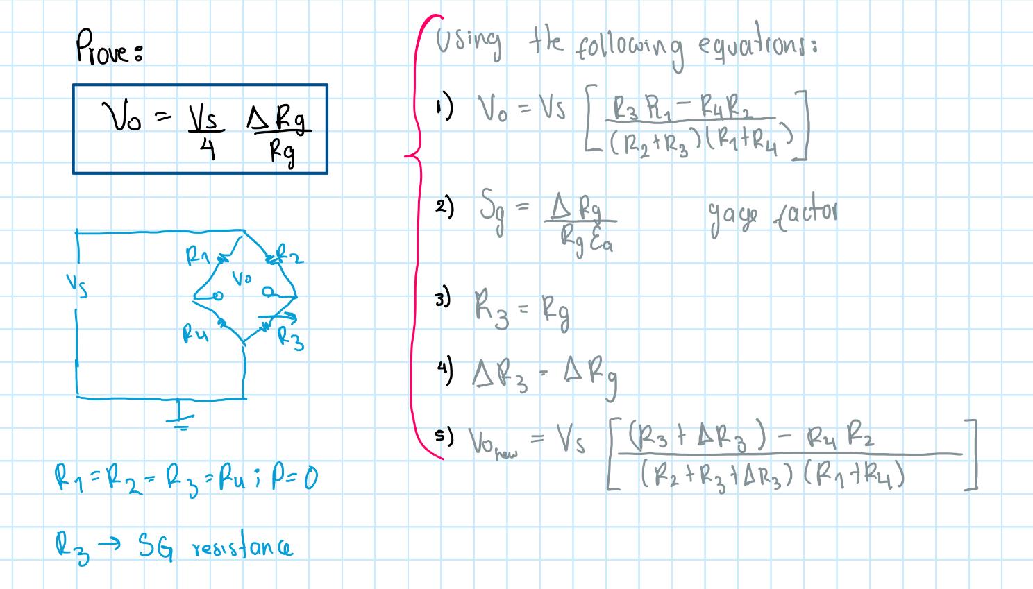 Solved Prove: { Using the following equations: 1) | Chegg.com