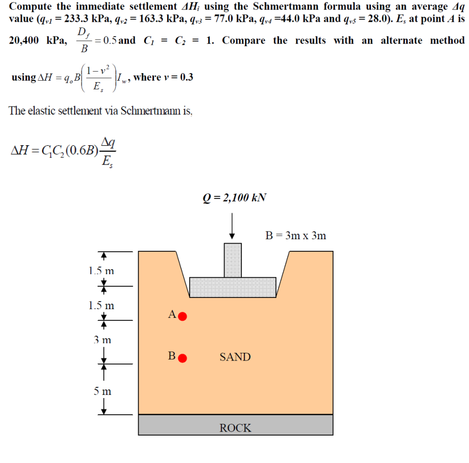 Solved Compute the immediate settlement ΔHi using the | Chegg.com