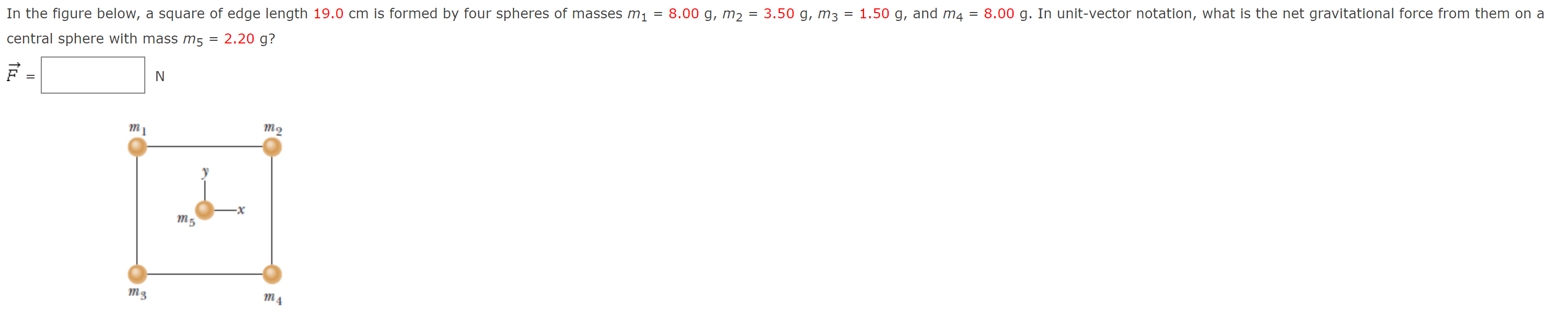 Solved In the figure below, a square of edge length 19.0 cm | Chegg.com