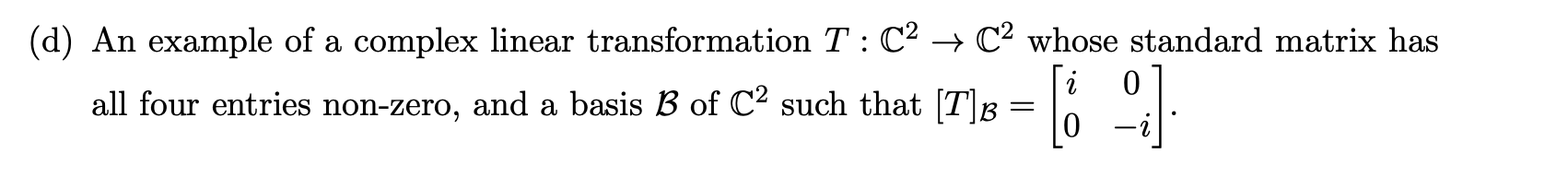 Solved In this question, you will be asked to provide | Chegg.com