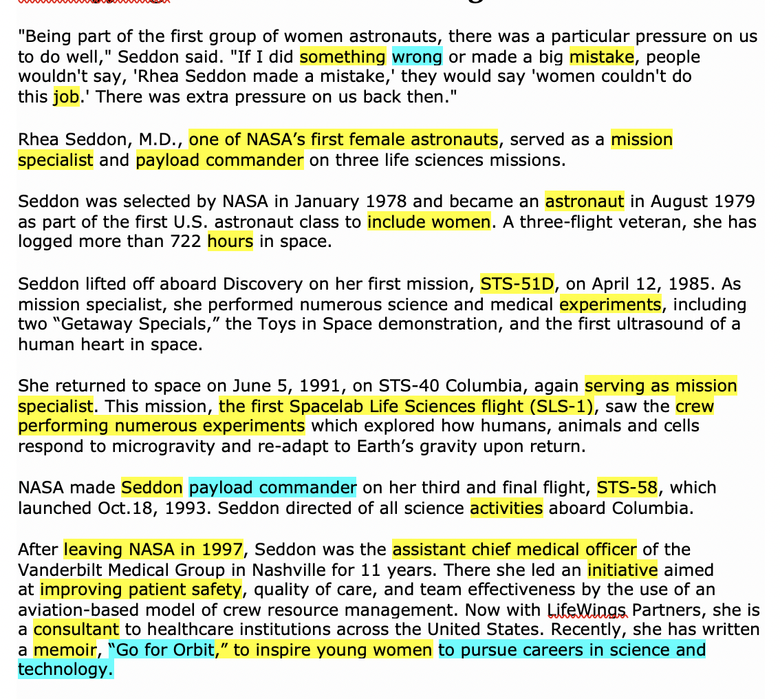 In this activity, you will identify the highlighted | Chegg.com