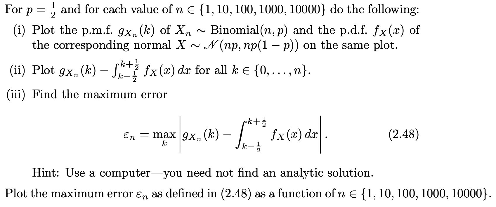 For p=21 and for each value of | Chegg.com
