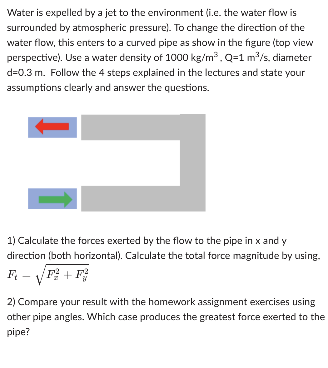 Solved please dont use chat gpt, ﻿solve and explain .Water | Chegg.com
