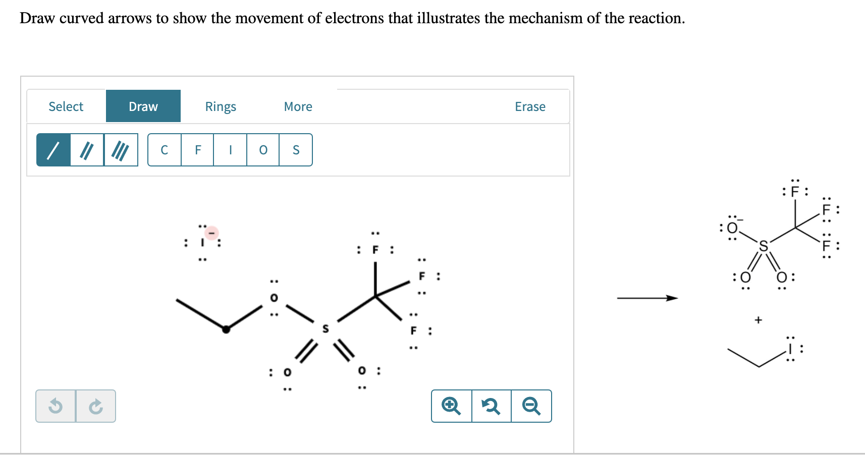 Solved Draw curved arrows to show the movement of electrons | Chegg.com Solved Draw curved arrows to show the movement of electrons | Chegg.com