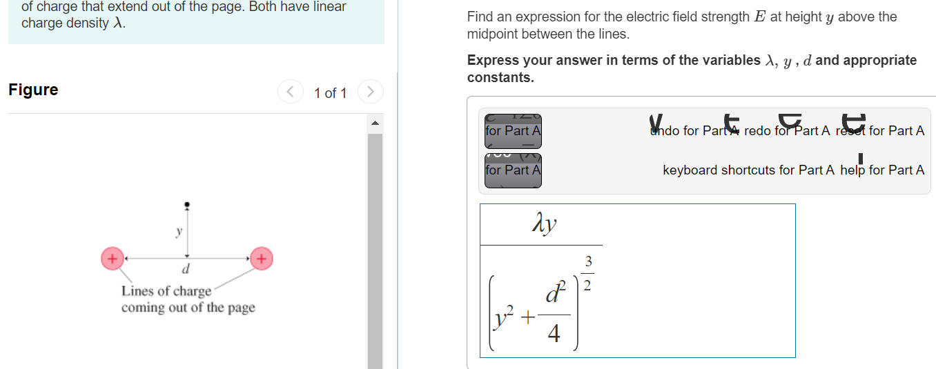Solved of charge that extend out of the page. Both have | Chegg.com