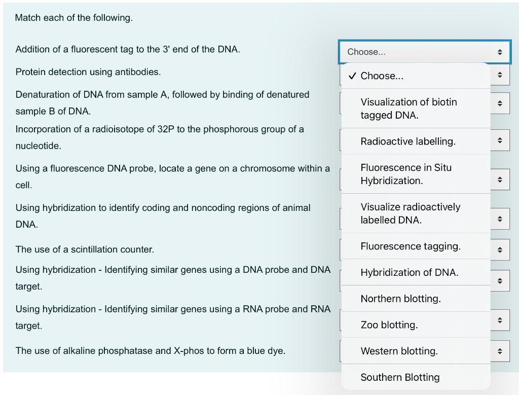Match each of the following. Addition of a | Chegg.com