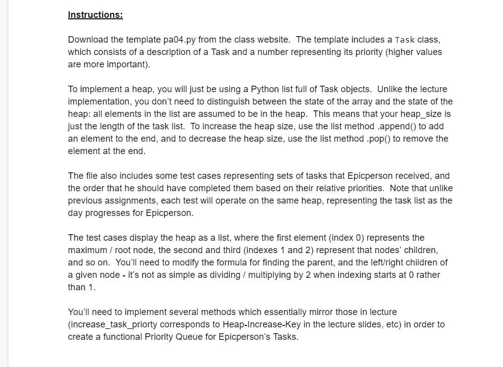 Solved import traceback #For this assignment, you will | Chegg.com