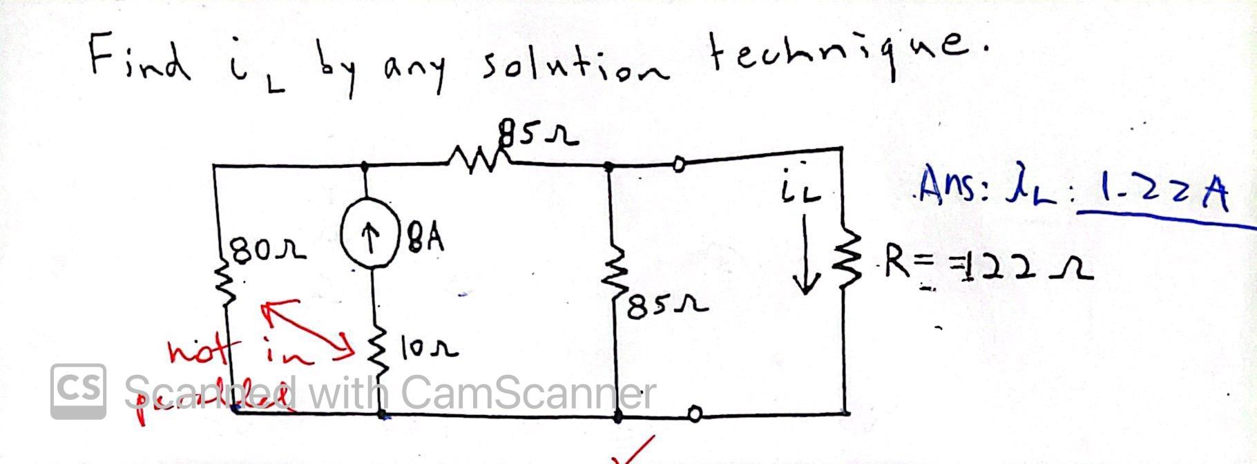 Solved Please solve using both node-voltage(KCL) and | Chegg.com