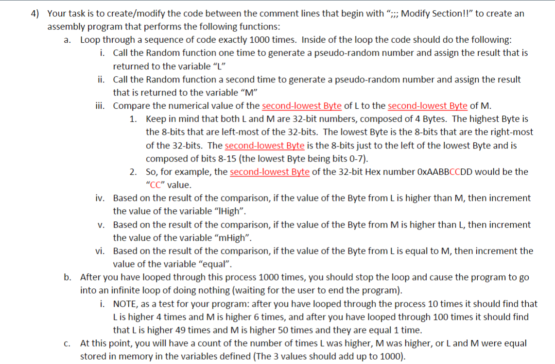 Solved Using ARM V8 Assembly Code, do the following: Only | Chegg.com