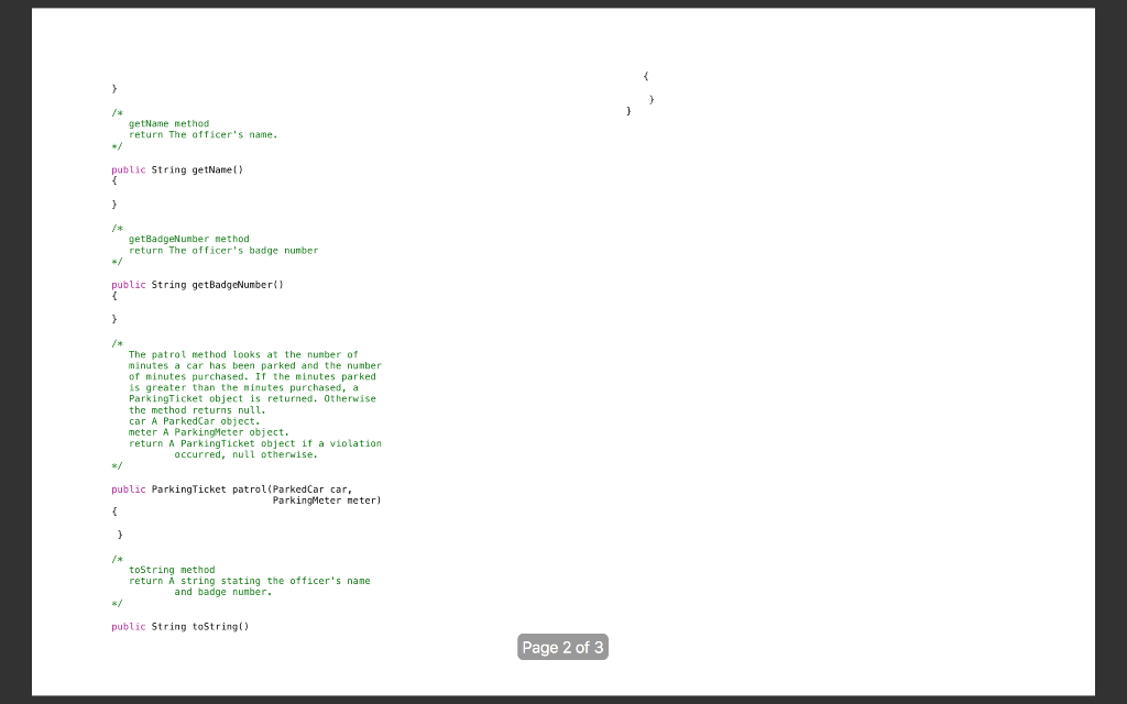 Solved 8. Parking Ticket Simulator For this assignment you | Chegg.com