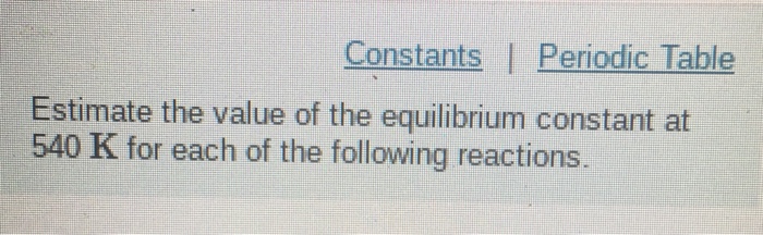 Solved Constants Periodic Table Estimate the value of the | Chegg.com