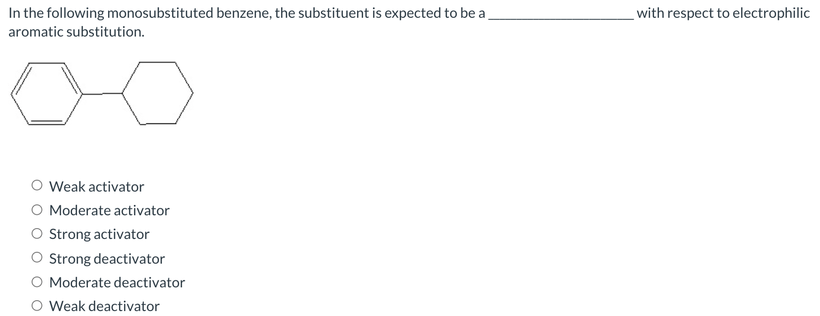 Solved with respect to electrophilic In the following | Chegg.com