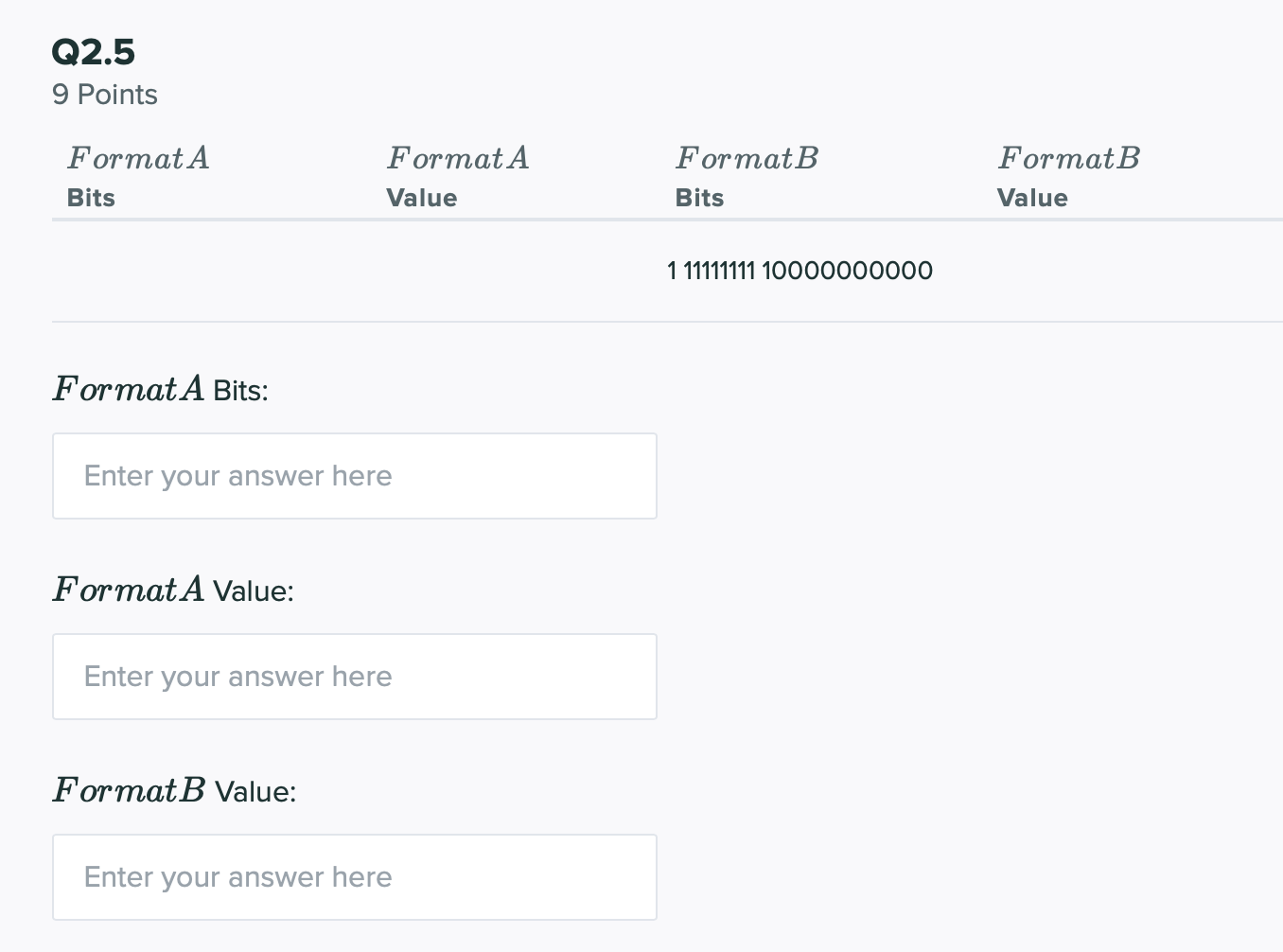 Solved Consider the following two 16-bit floating-point | Chegg.com