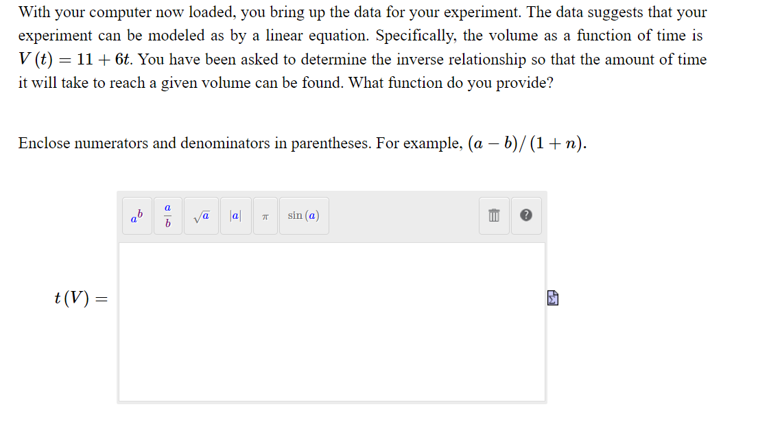 Solved With your computer now loaded, you bring up the data | Chegg.com