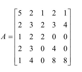 Solved Partition the given matrix to be four parts and | Chegg.com