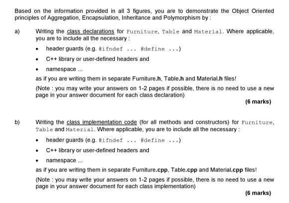 Solved 9. Figure 9-A shows a UML Class diagram with 3 | Chegg.com
