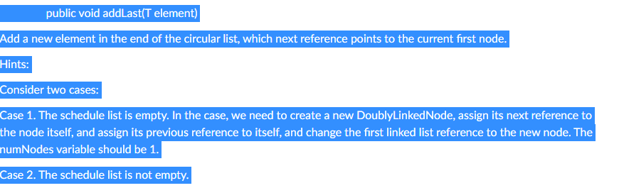 Solved package DataStructures; import ADTs.ListADT; import | Chegg.com
