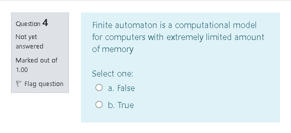 Solved Question 3 In GNFA, if K=2 Not yet answered Marked | Chegg.com