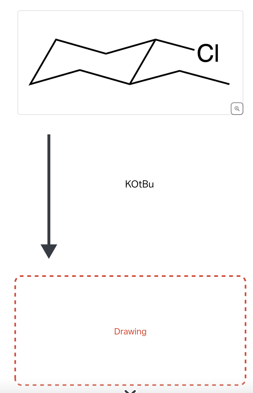 Solved Draw the product of the E2 reaction shown below. | Chegg.com