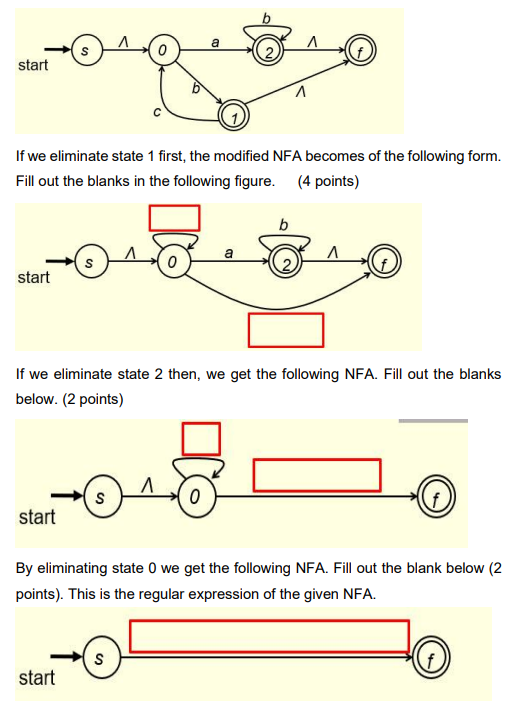 Solved 3. To transform the following NFA to a regular | Chegg.com