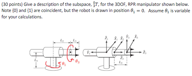 Solved ) Give a description of the subspace, 3𝑇𝑇0 , for | Chegg.com