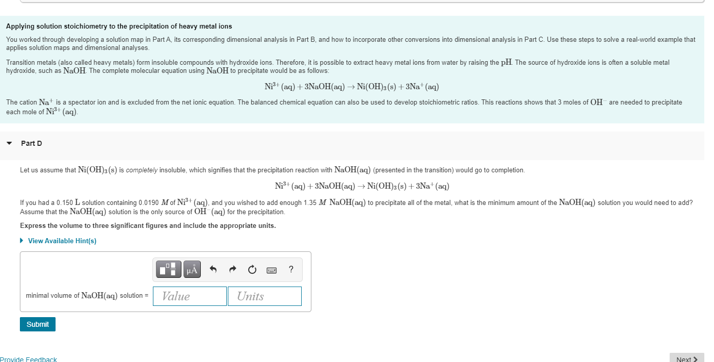 Solved MI Review Constants Periodic Table Part A You have | Chegg.com