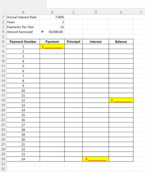 Solved Calculate the monthly payment and create a loan | Chegg.com