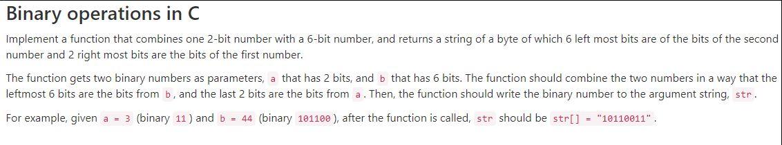 Solved Implement A Function That Combines One 2 Bit Number 0374
