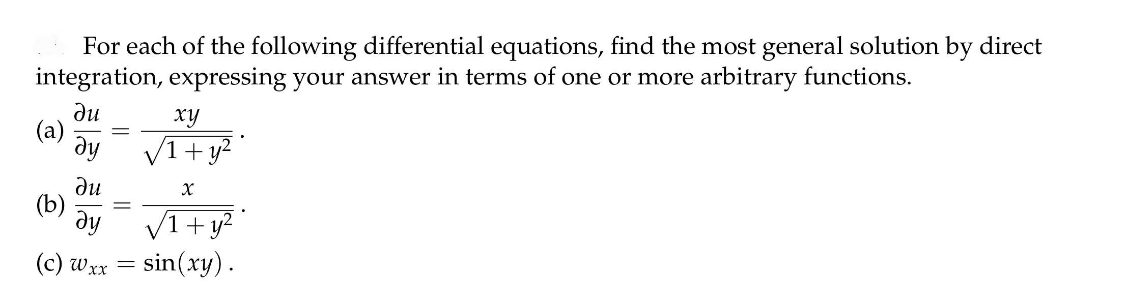 Solved Applied PDE. Plz help me solve in full steps such | Chegg.com Solved Applied PDE. Plz help me solve in full steps such | Chegg.com
