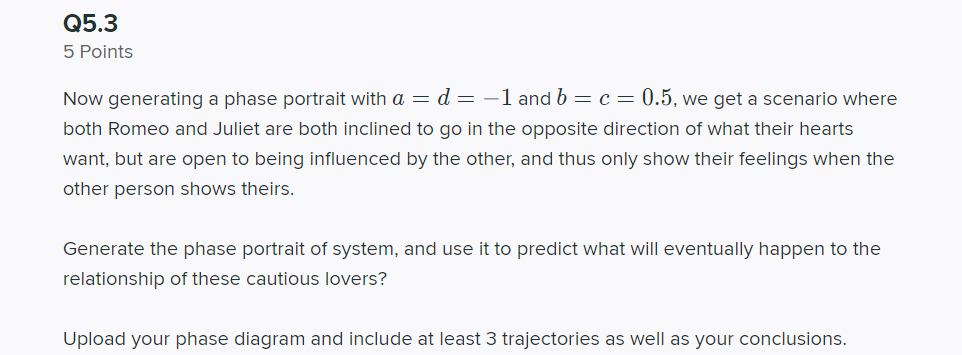 Solved We start with a synopsis of the problem (Strogatz-94, | Chegg.com