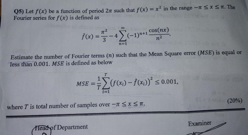 Solved Please Write A Matlab Code For The 7124