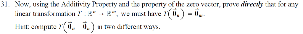 Solved 31·Now, using the Additivity Property and the | Chegg.com