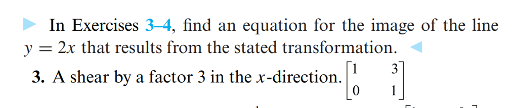 Solved In ﻿Exercises 3-4, ﻿find an ﻿equation for the image | Chegg.com