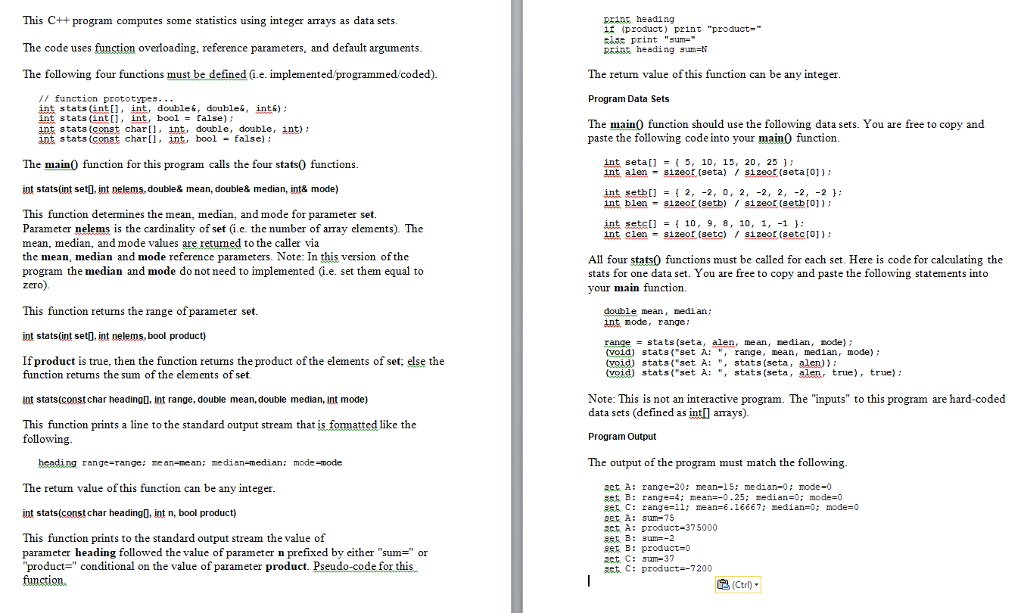 Solved Hello, I am new to C++ and having a pretty tough time | Chegg.com