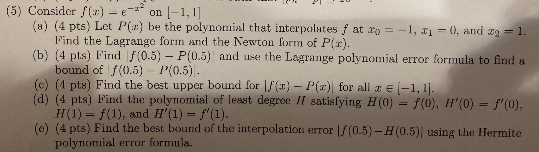 Solved I only need help with parts D and E, NOT a, b, or c. | Chegg.com