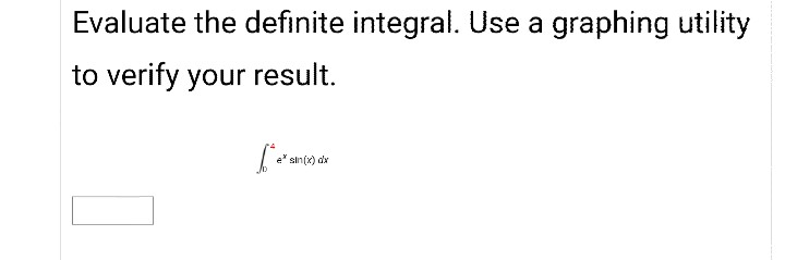 Solved Evaluate the definite integral. Use a graphing | Chegg.com