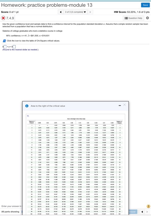 Solved Homework Practice Problems Module 13 Score 0 Of 1