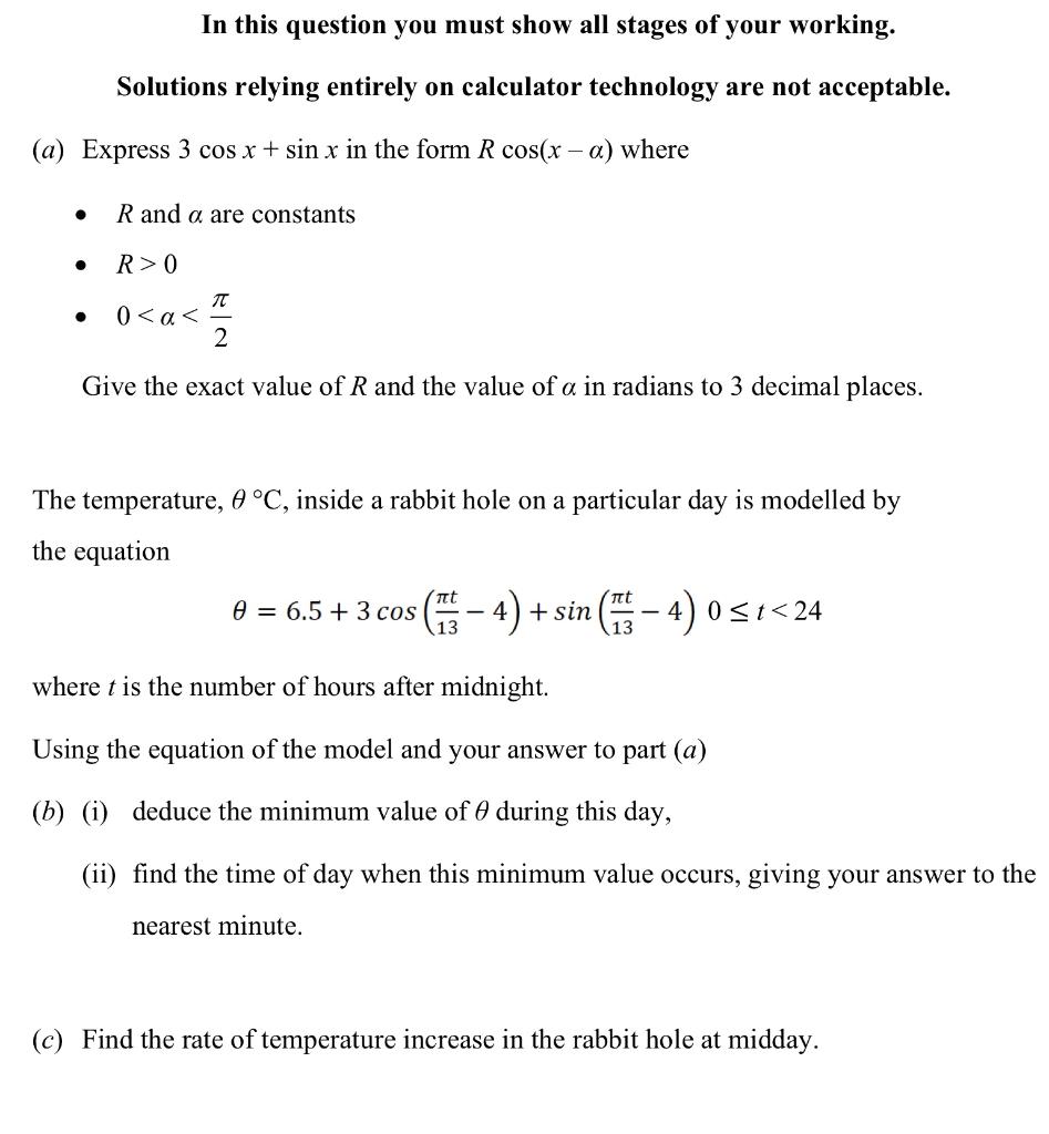 Solved For part bii, why do you equate it to negative pi and | Chegg.com