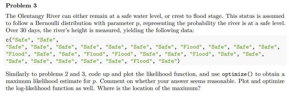 R homework. Problem 3 is my interest. however, | Chegg.com