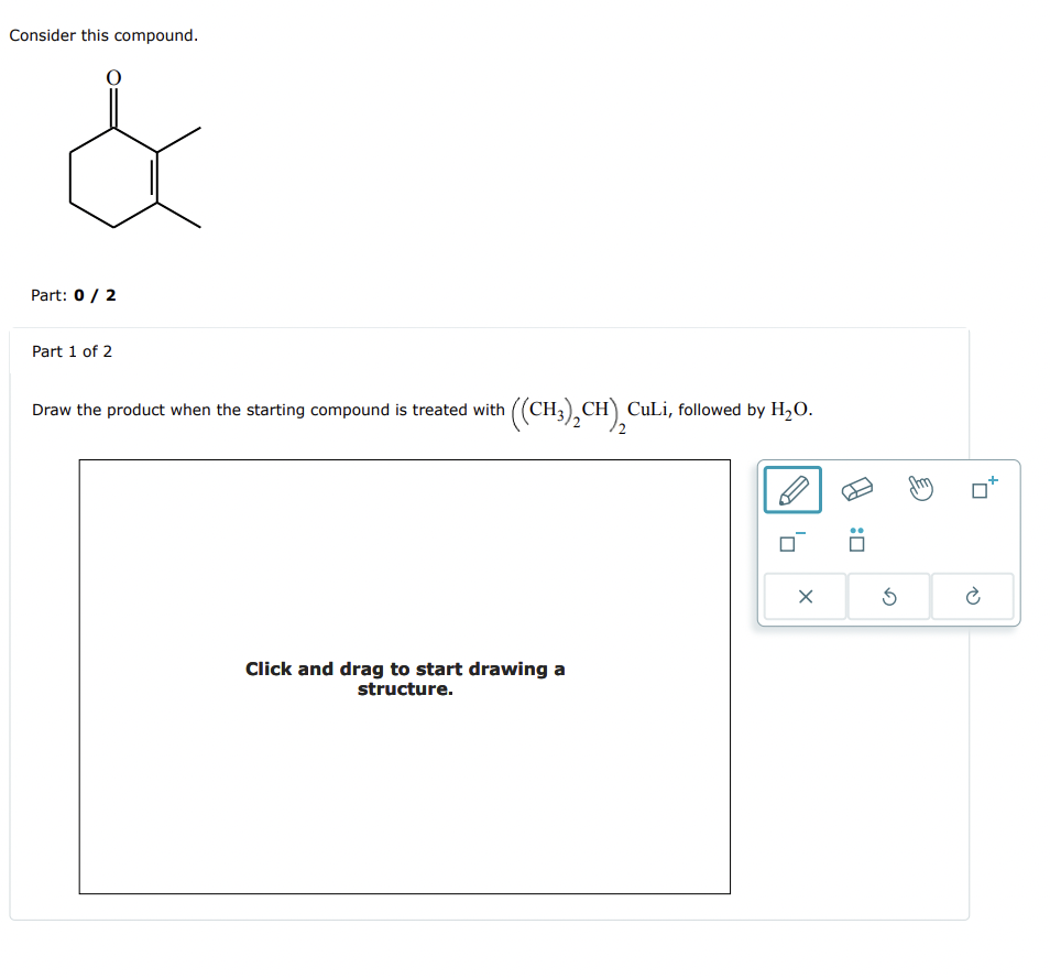 Solved Consider this compound.Part: 0 / 2Part 1 of 2Draw | Chegg.com Solved Consider this compound.Part: 0 / 2Part 1 of 2Draw | Chegg.com