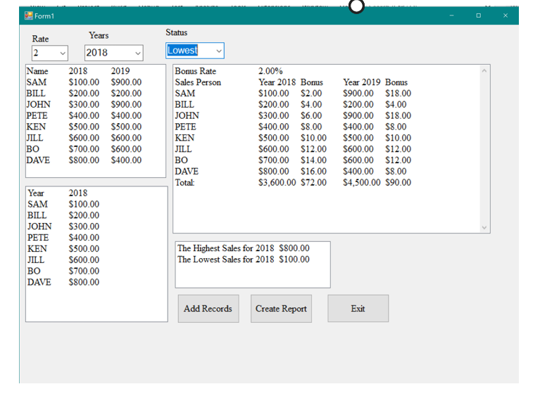 Solved Hi Chegg! I need help with my Visual Basic | Chegg.com