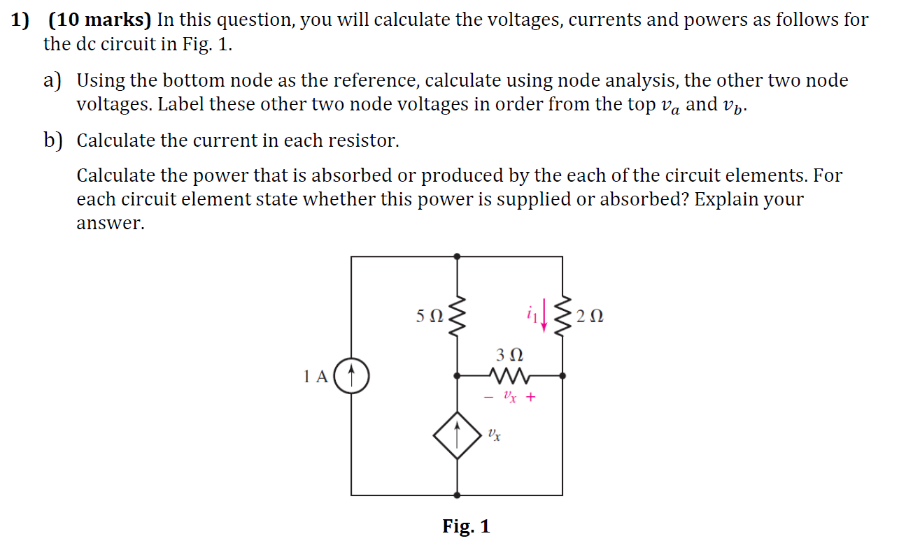 Solved 1) (10 marks) In this question, you will calculate | Chegg.com