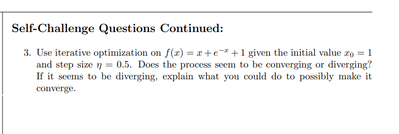 Solved Self-Challenge Questions Continued:Use iterative | Chegg.com