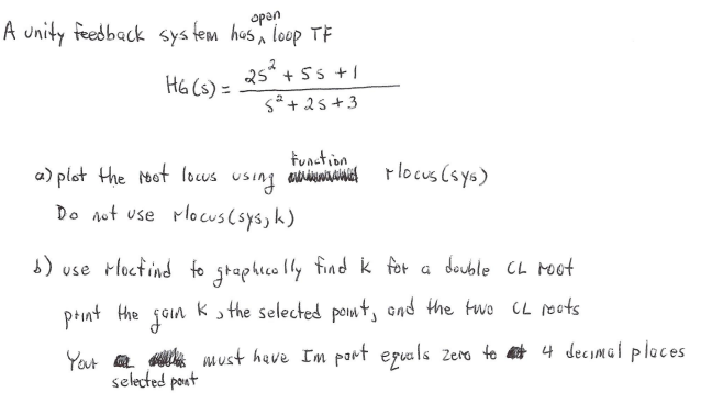 Solved open A unity feedback system has, loop TF 252 +55 +1 | Chegg.com