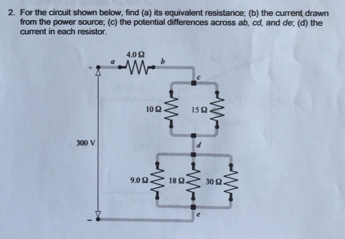 Solved 2. For the circuit shown below, find (a) its | Chegg.com
