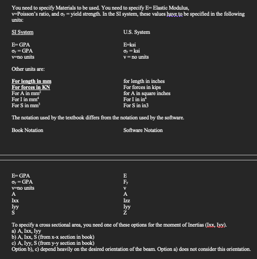 TASK 1: Using Mastan you are to create a truss where | Chegg.com