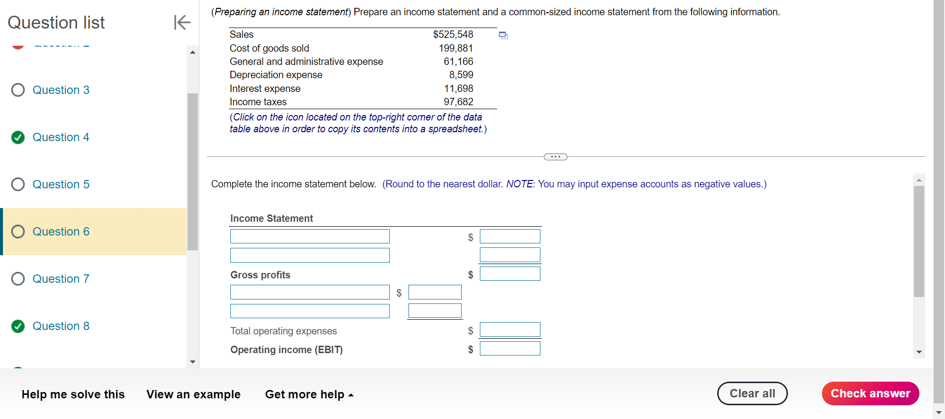 Solved (Click on the icon located on the top-right corner of | Chegg.com
