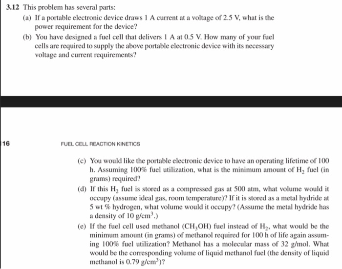 Solved 3 12 This Problem Has Several Parts A If A
